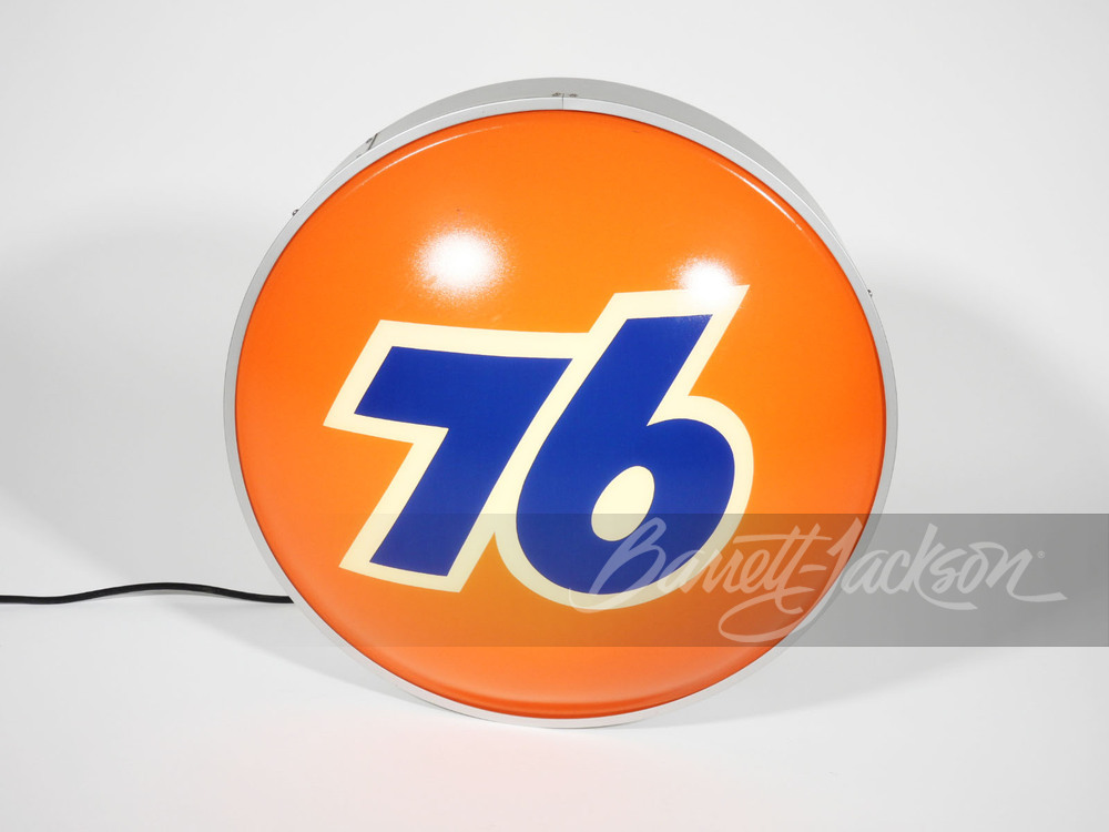CIRCA 1960S UNION 76 LIGHT-UP SIGN