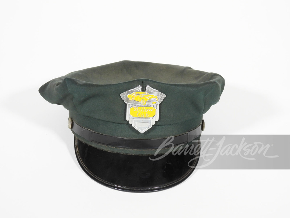 1950S YELLOW CAB DRIVER'S HAT