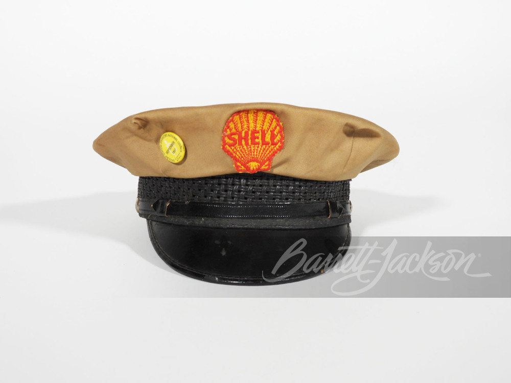 1930S SHELL OIL SERVICE STATION ATTENDANT'S HAT