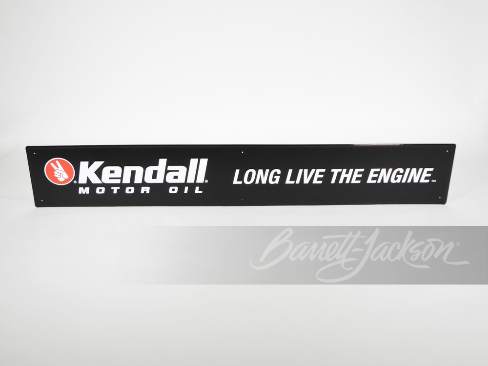 KENDALL EMBOSSED TIN SIGN