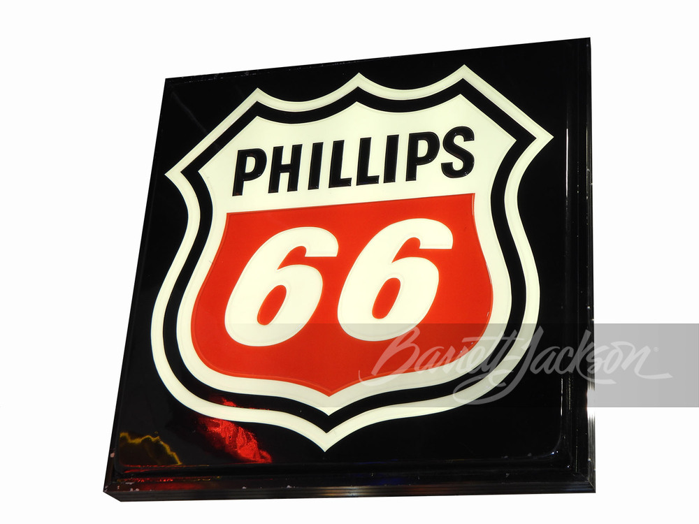 LARGE PHILLIPS 66 LIGHT-UP SIGN