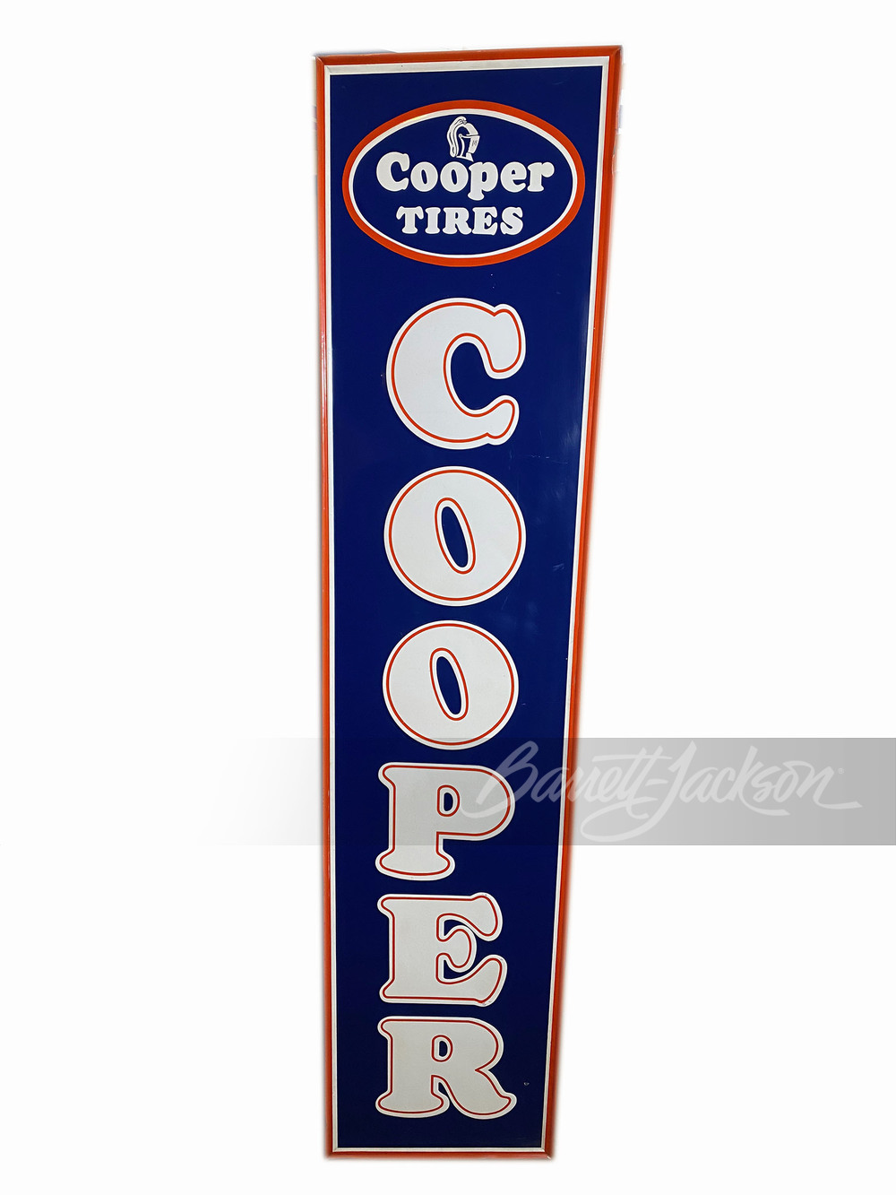 LATE 1950S-EARLY '60S COOPER TIRES TIN SIGN