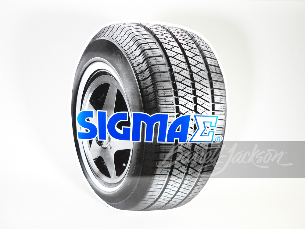 SIGMA TIRES TIN SIGN