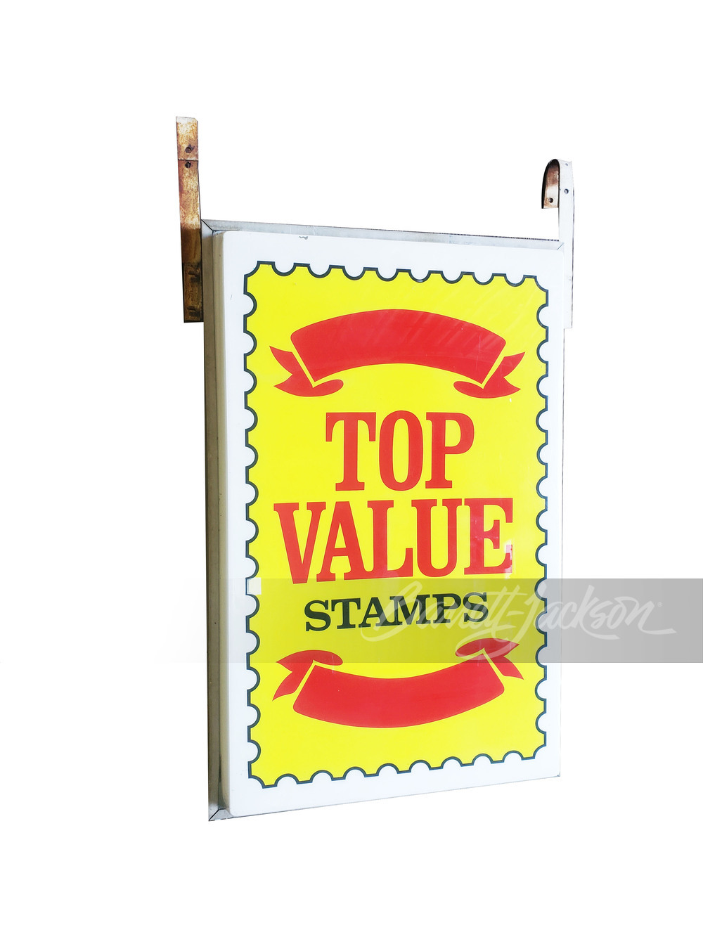 1950S TOP VALUES STAMPS LIGHTED SIGN