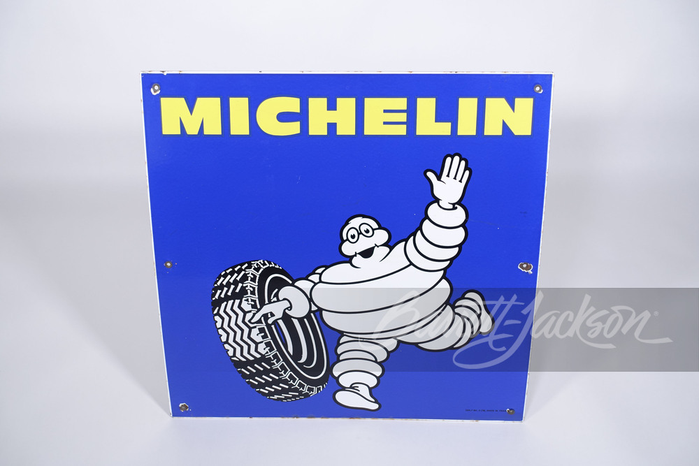 VINTAGE MICHELIN TIRES PORCELAIN SIGN