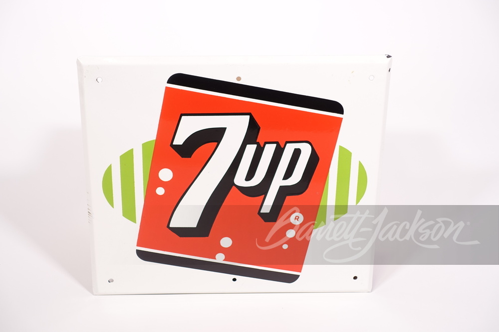 1950S 7UP PORCELAIN SIGN