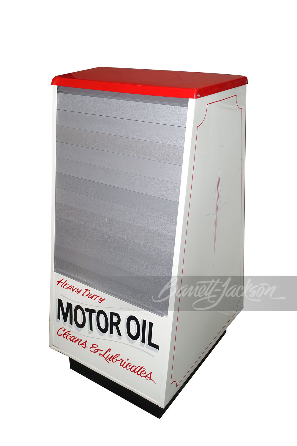 1950S SEL-OIL QUART OIL DISPLAY CABINET - Front 3/4 - 250218