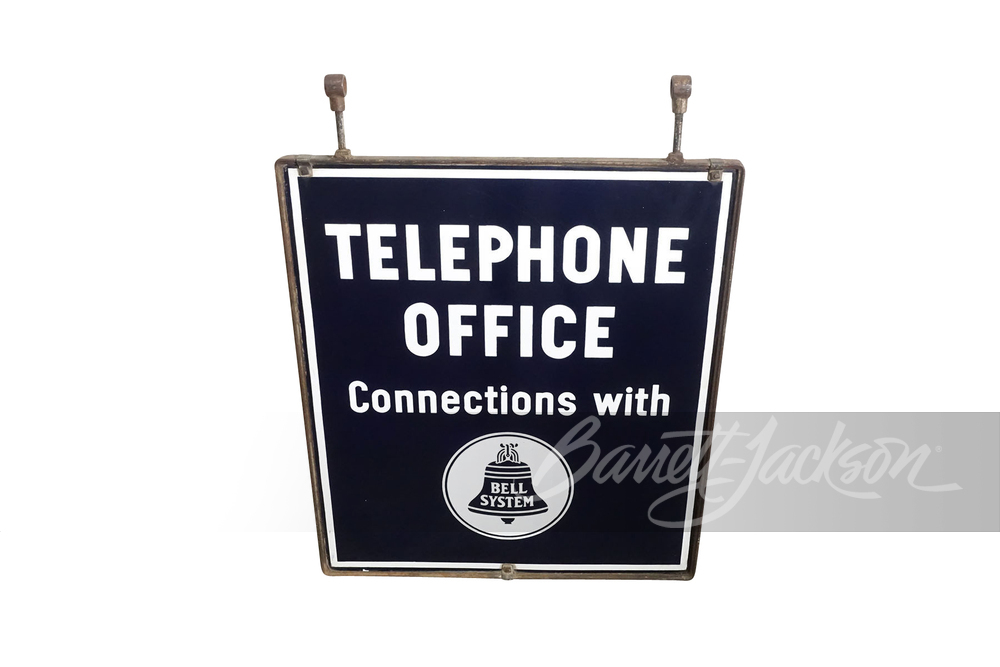 1930S BELL TELEPHONE OFFICE SIGN