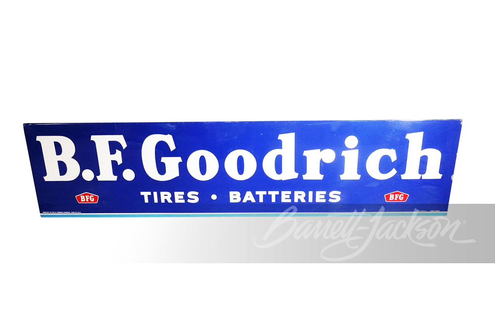 1956 BF GOODRICH TIN SIGN