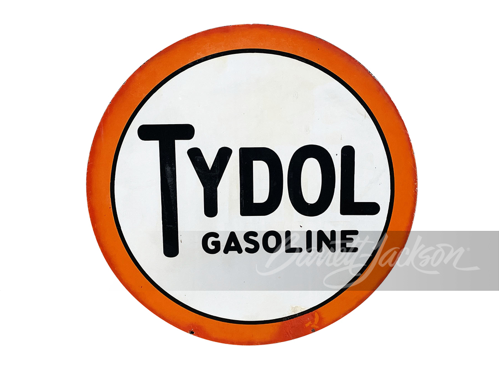 1930S TYDOL GASOLINE SIGN