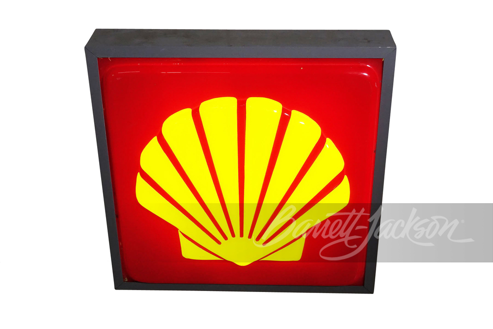 VINTAGE SHELL OIL SIGN