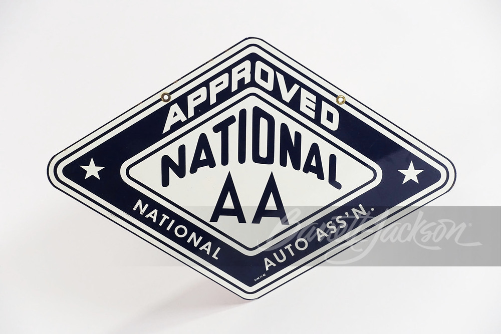 Seldom-seen 1962 NOS National Auto Association Approved Garag