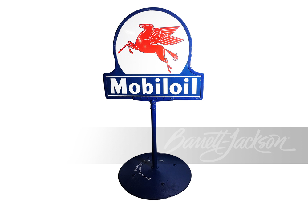 1930S MOBIL OIL SIGN
