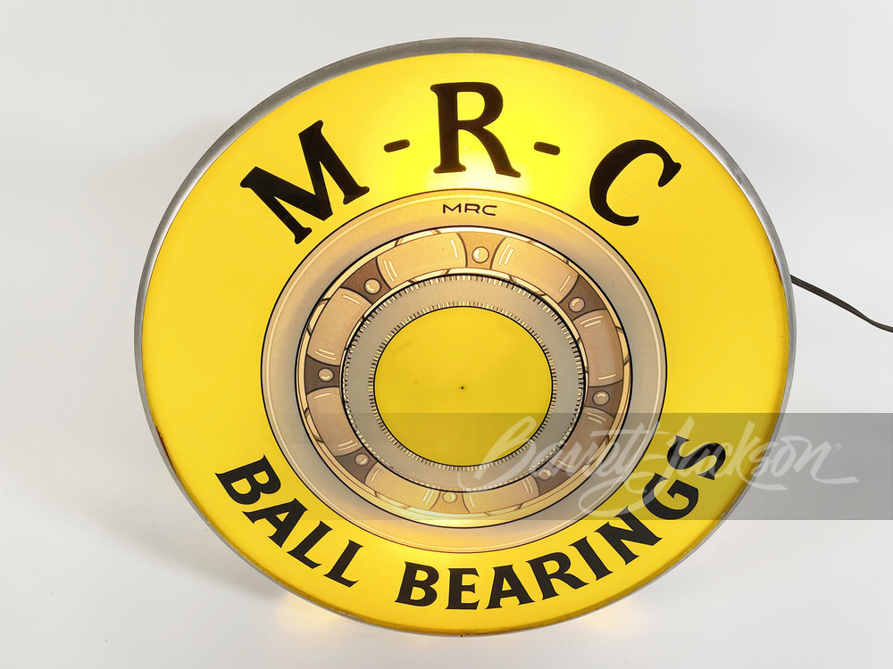 EARLY 1950S MRC BALL BEARINGS SIGN