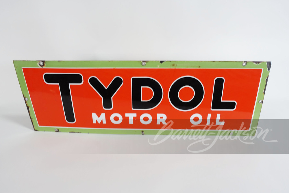 1930S TYDOL MOTOR OIL SIGN