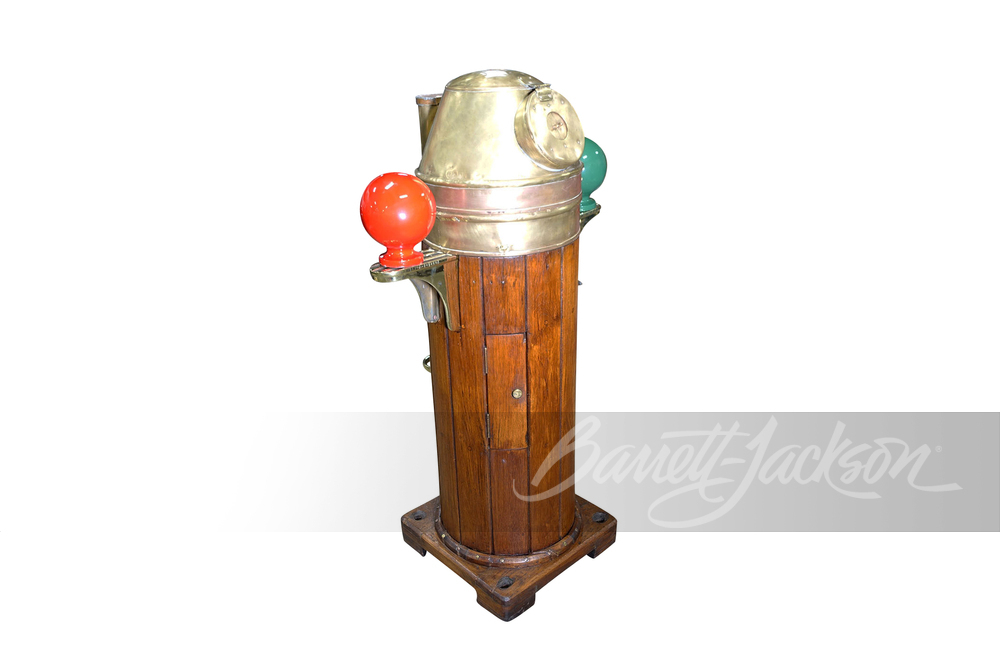 ANTIQUE BINNACLE SHIP COMPASS