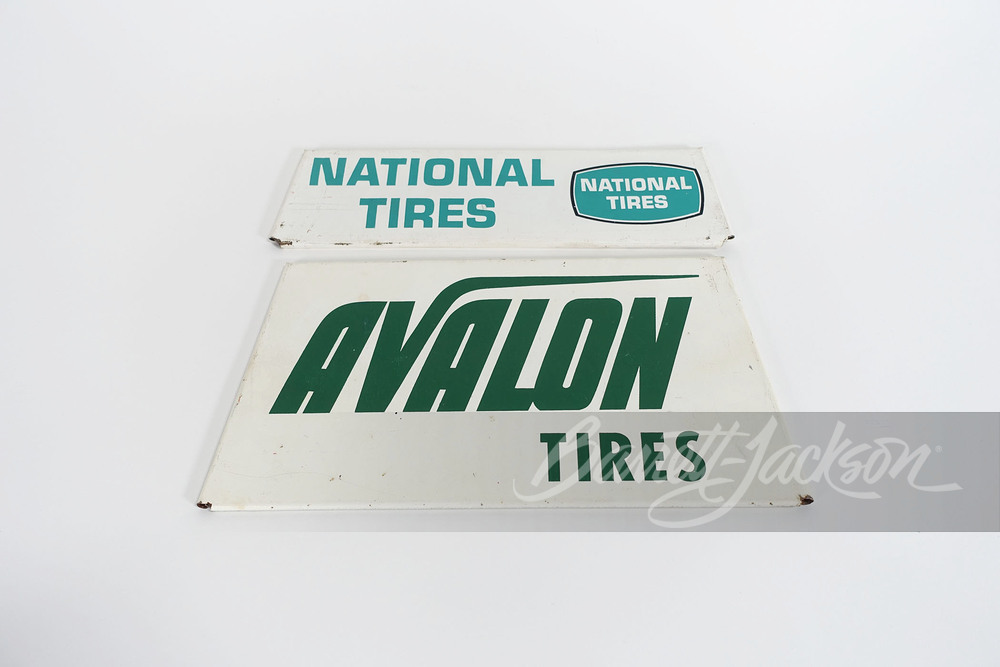 VINTAGE NATIONAL AND AVALON SIGNS