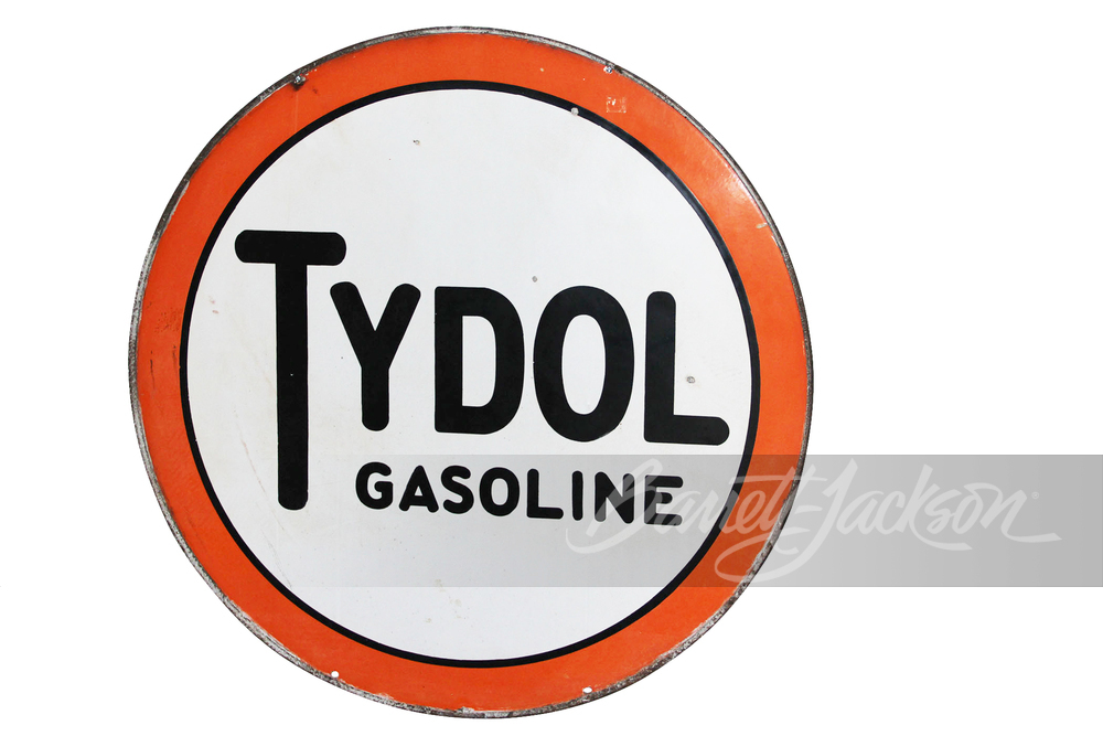 1930S TYDOL GASOLINE SIGN