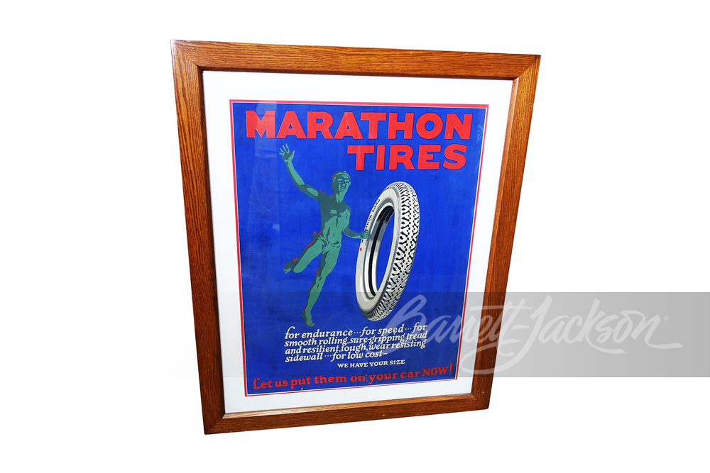 1920S MARATHON TIRES POSTER