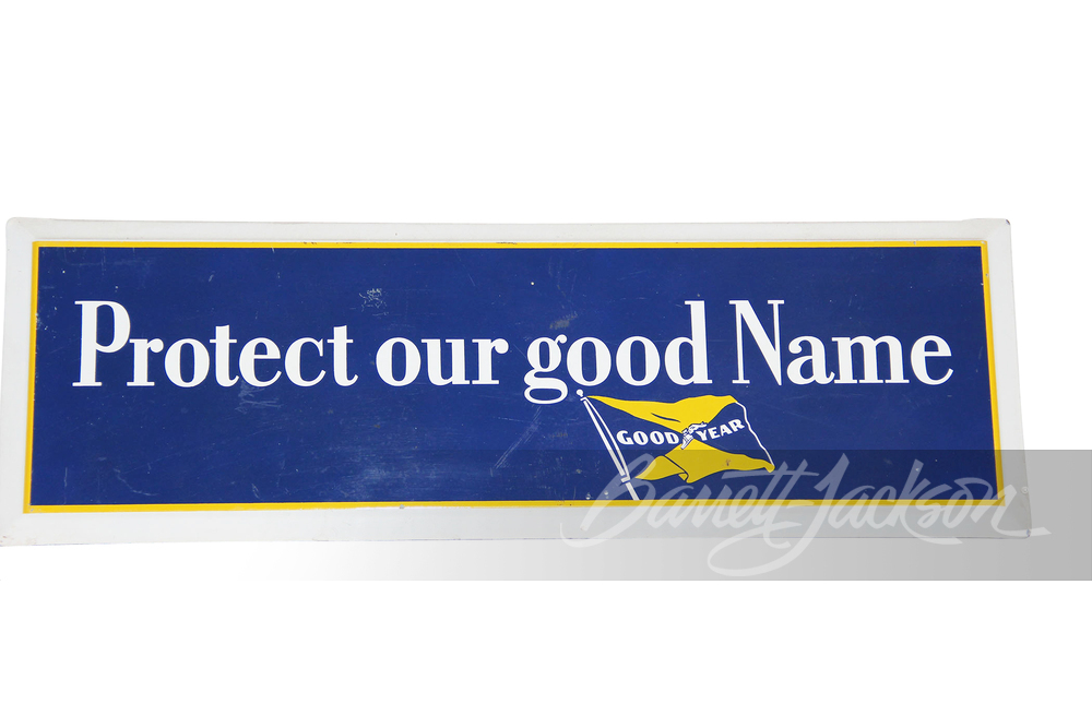 1960S GOODYEAR TIN SIGN