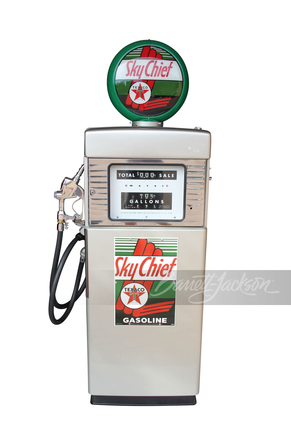 LATE 1950S-60S TEXACO OIL SKY CHIEF GASOLINE WAYNE GAS PUMP