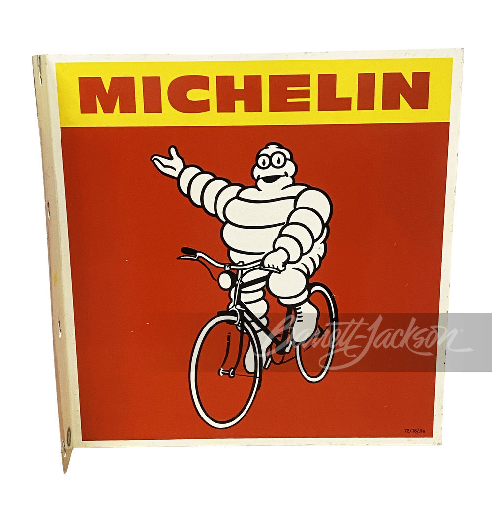 VINTAGE MICHELIN TIRES TIN SIGN