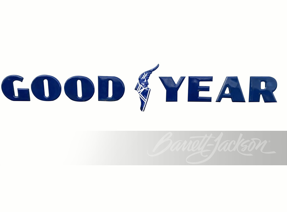 1950S GOODYEAR PORCELAIN SIGN