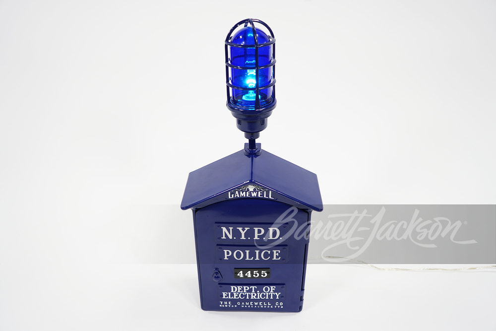 GAMEWELL POLICE DEPARTMENT CALL BOX