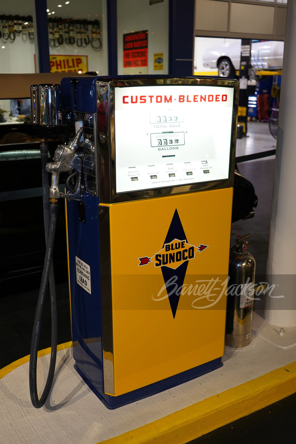 1960S SUNOCO GASOLINE WAYNE CUSTOM-BLENDED RESTORED SERVICE S