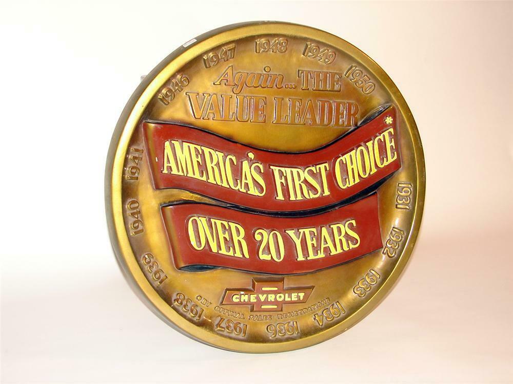 Museum quality 1951 Chevrolet 'Americas First Choice' dealers