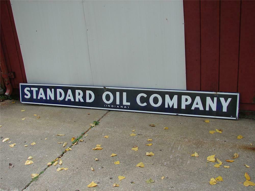 1930s Standard Oil Products station sign.