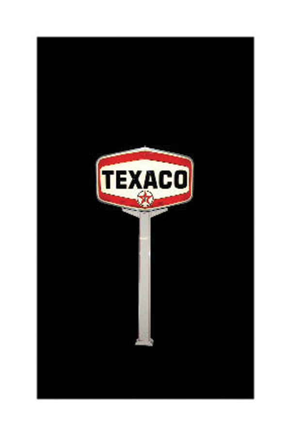 Amazing 1960s Texaco double-sided light-up station sign on original ...