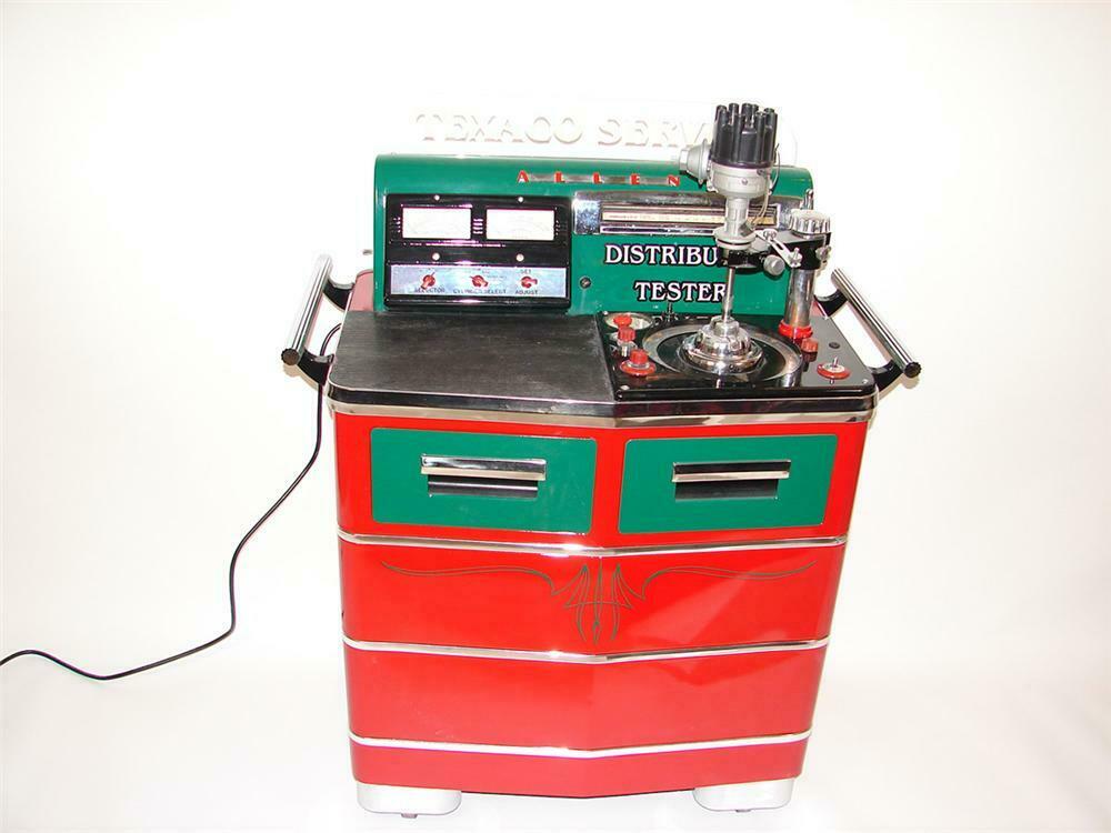Interesting late 1930s-40s Texaco Distributor Tester manufact