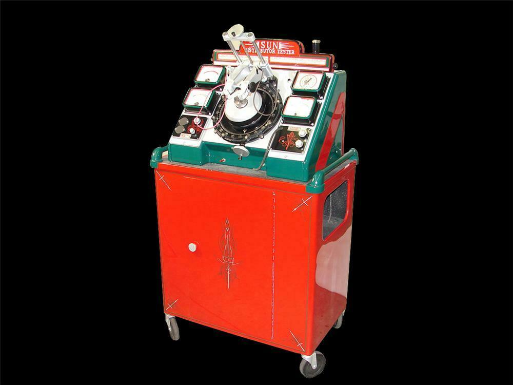 Impressively restored 1940s-50s Sun Distributor Tester restor