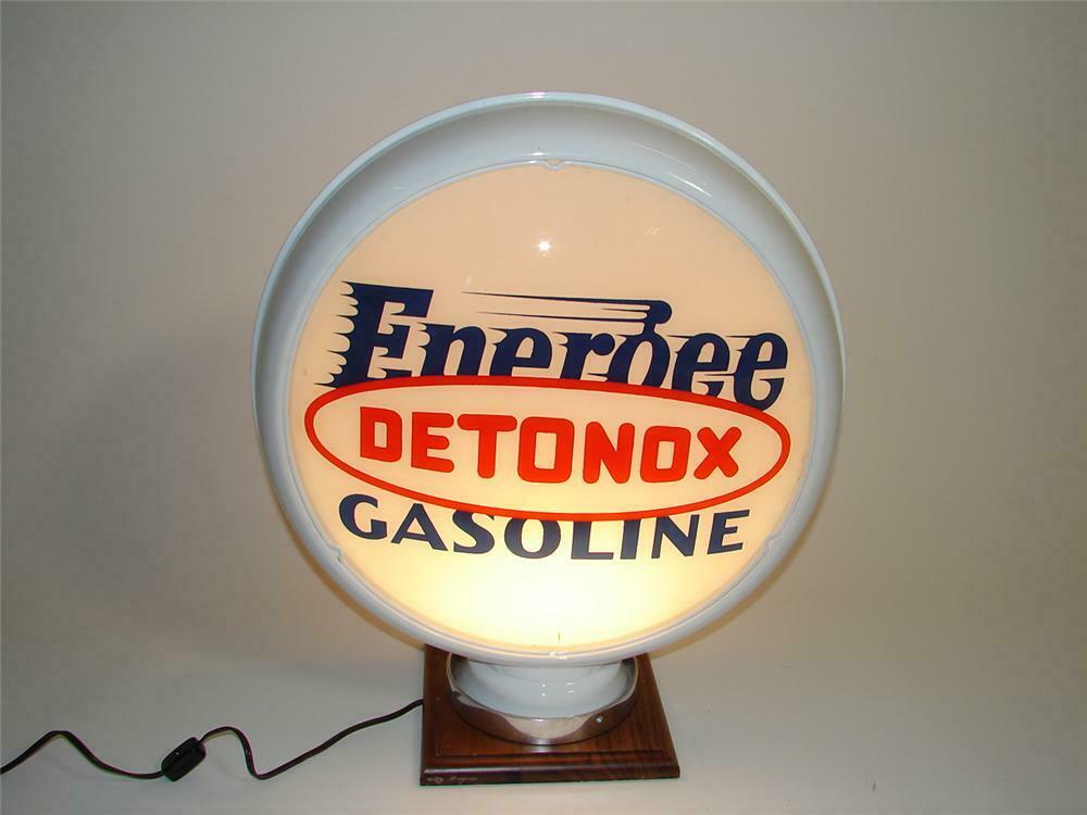 Impressive 1920s-30s Pure Oil Energee Detonox Gasoline metal