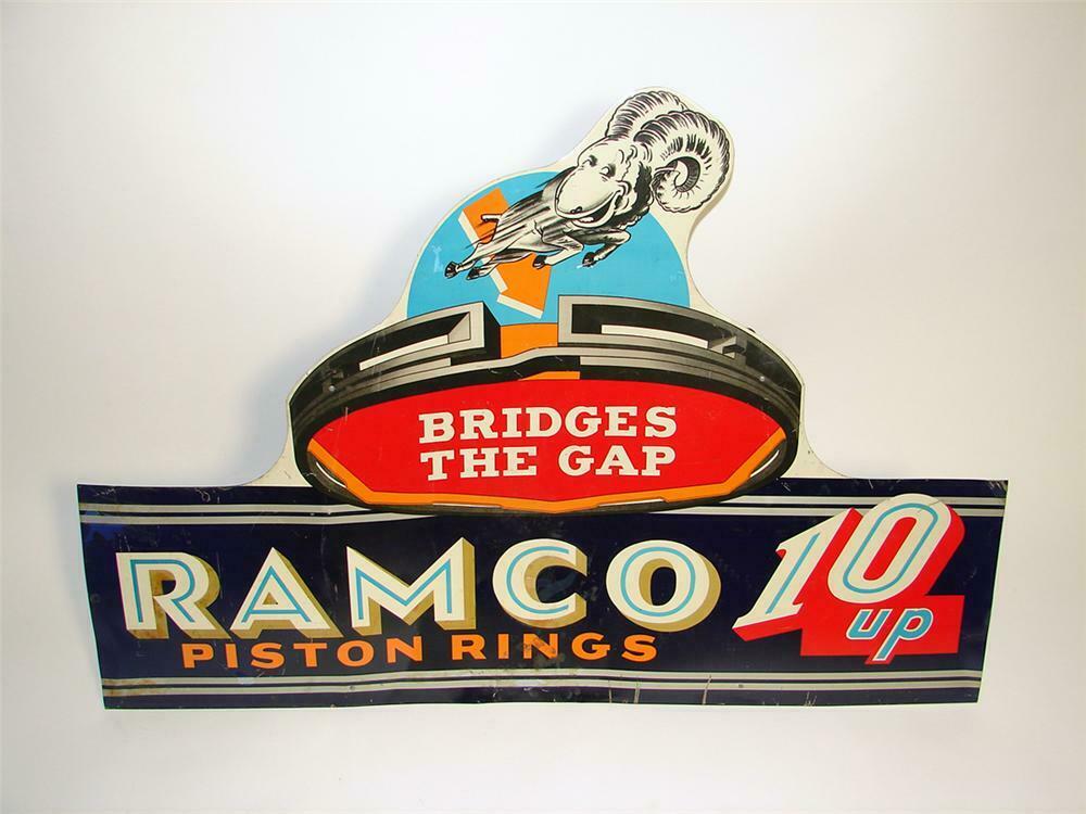 Never before seen large 1930s Ramco Piston Rings parts department ...