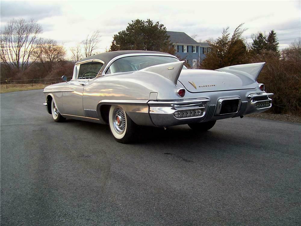 1958 CADILLAC ELDORADO SEVILLE 2 DOOR COUPE - Rear 3/4 - 101618
