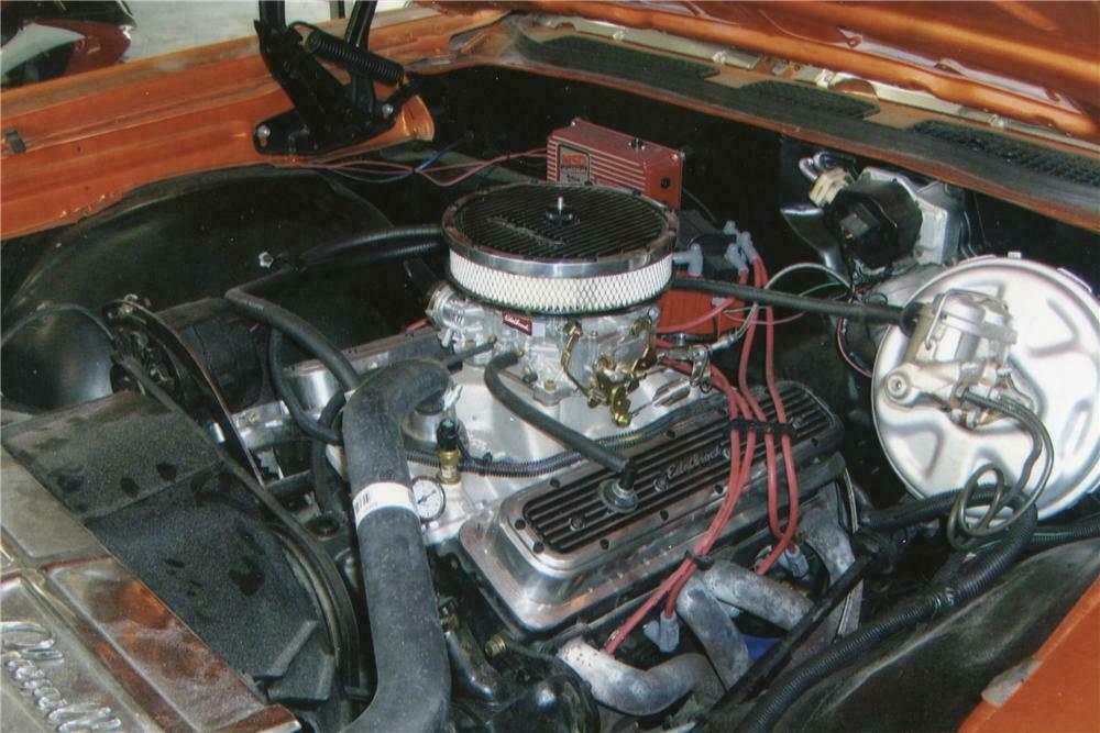 1968 CHEVROLET CHEVELLE CUSTOM CONVERTIBLE - Engine - 101788