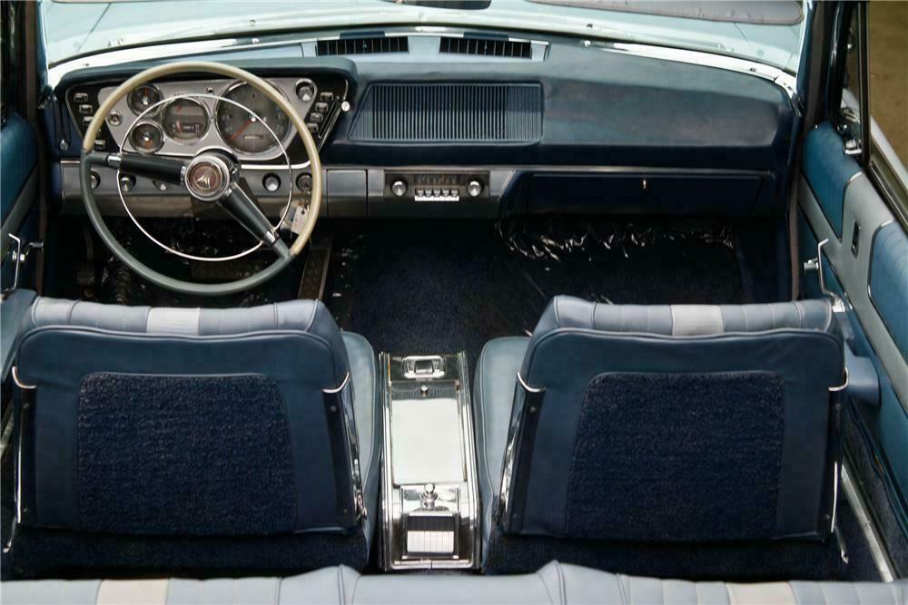 1963 PLYMOUTH SPORT FURY CONVERTIBLE - Interior - 102111