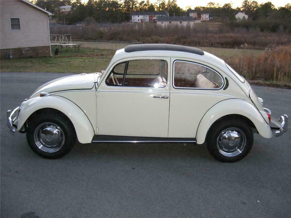 1971 VOLKSWAGEN BEETLE CANVAS SUNROOF COUPE RE-CREATION - Side Profile ...
