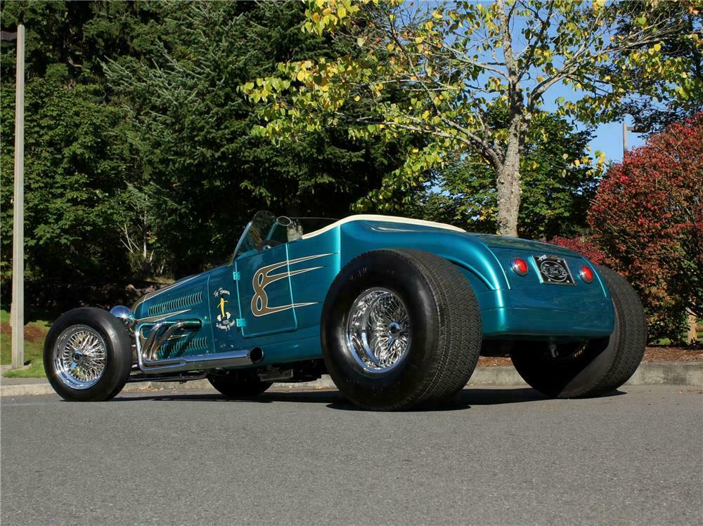 1927 FORD TRACK T CUSTOM ROADSTER - Rear 3/4 - 102145