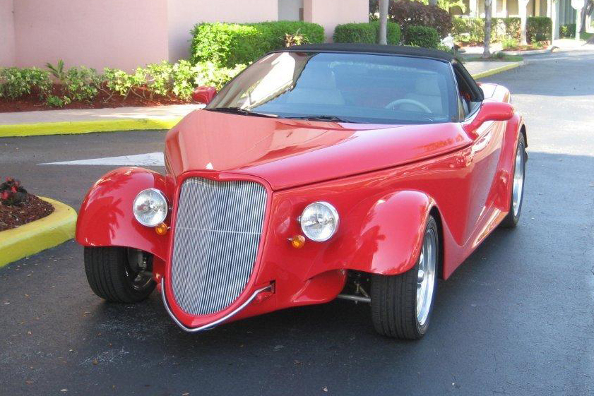 1933 FORD CUSTOM CONVERTIBLE - Front 3/4 - 102265