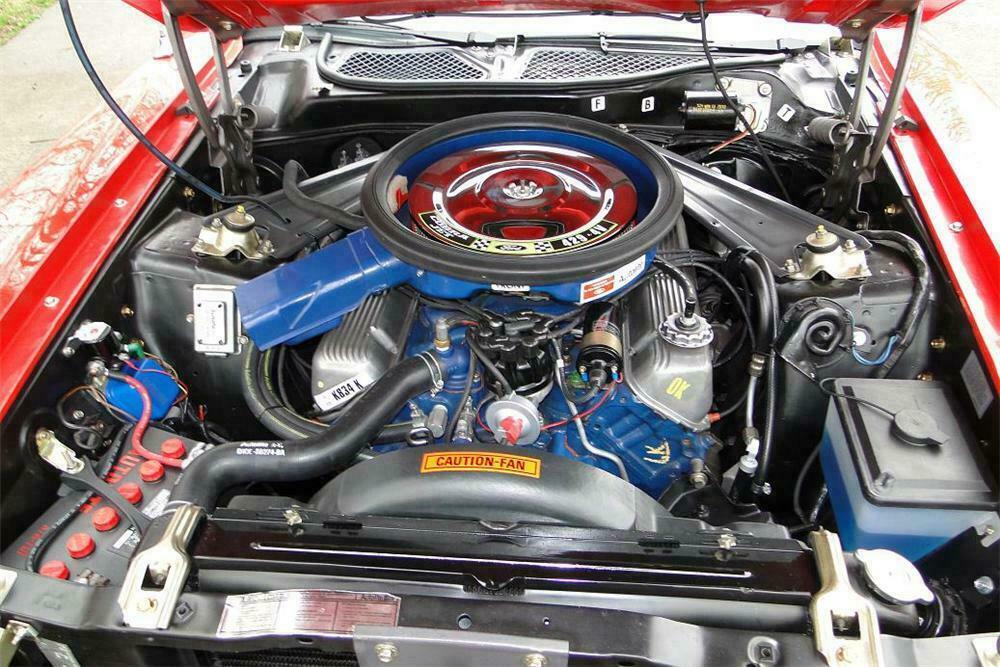 1971 FORD MUSTANG 429 SCJ FASTBACK - Engine - 102296