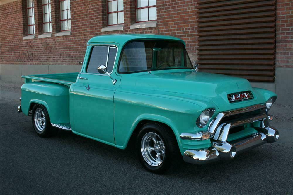 1955 GMC CUSTOM PICKUP - Front 3/4 - 108183