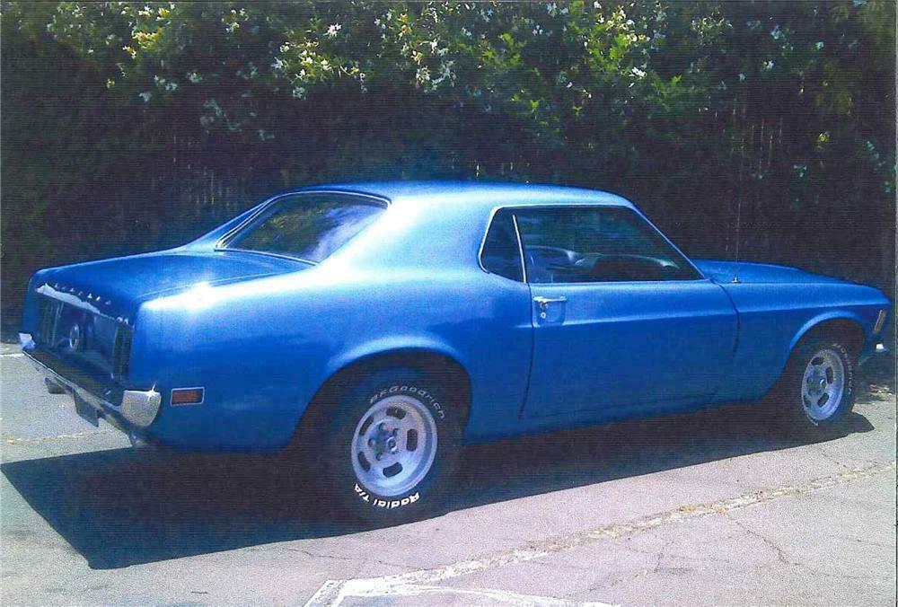 1970 FORD MUSTANG 2 DOOR COUPE - Rear 3/4 - 108754