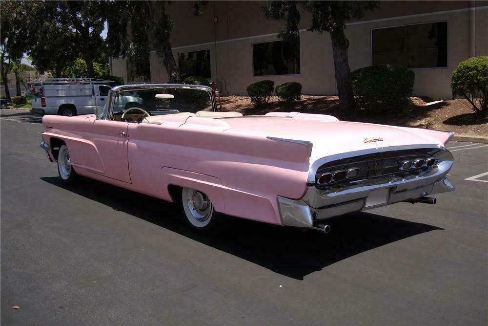 1959 LINCOLN CONTINENTAL MARK IV CONVERTIBLE - Rear 3/4 - 108953