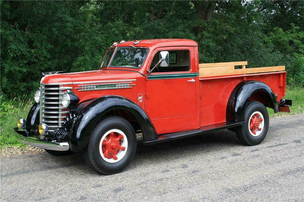 1948 DIAMOND T 201 PICKUP - Side Profile - 112902