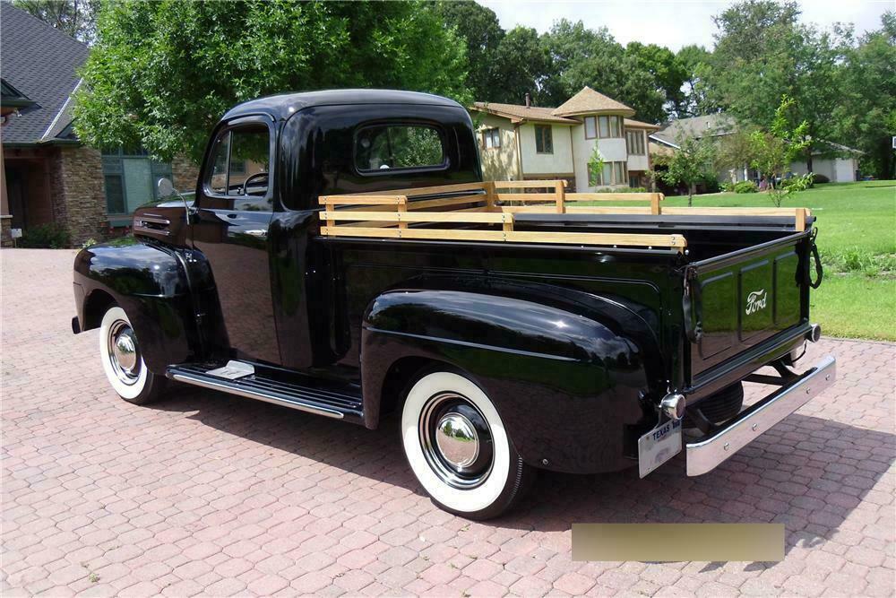 1950 FORD F-1 PICKUP - Rear 3/4 - 113021