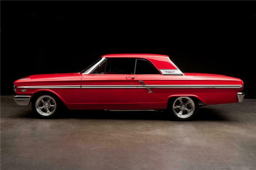 1964 FORD FAIRLANE 500 CUSTOM 2 DOOR HARDTOP - Side Profile - 113079