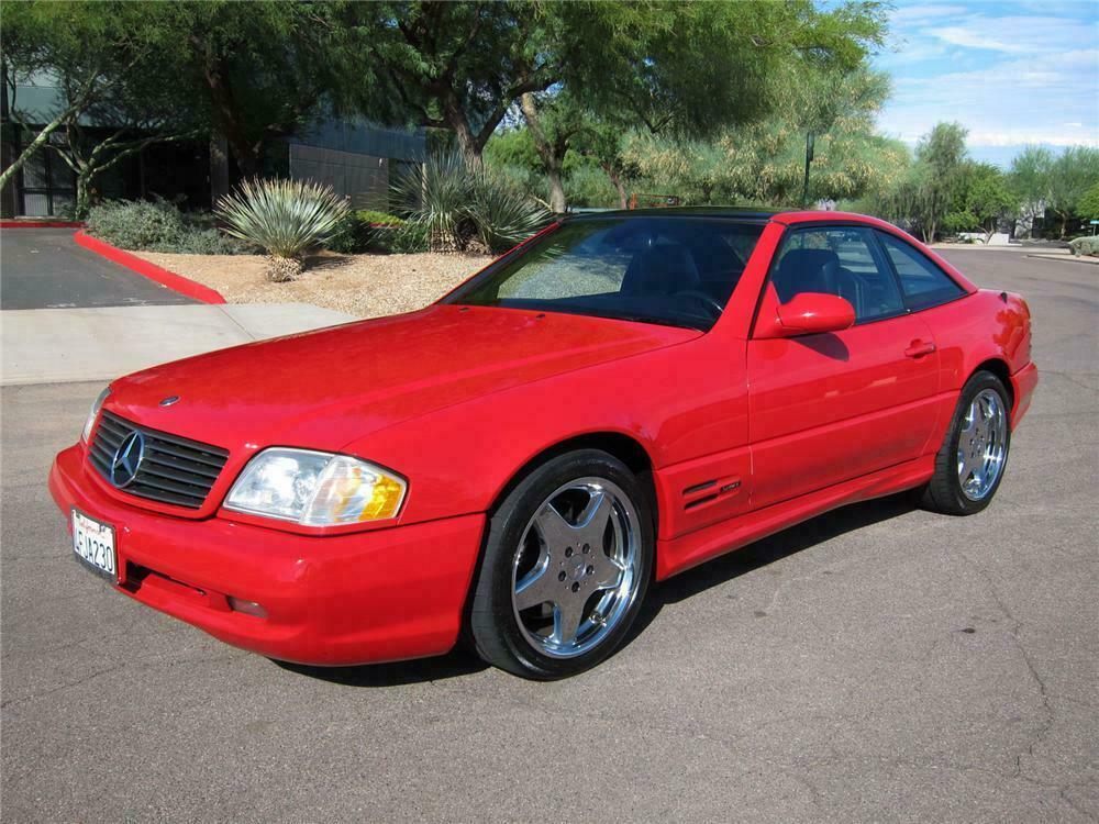 1999 MERCEDES-BENZ SL500 CONVERTIBLE - Front 3/4 - 113087